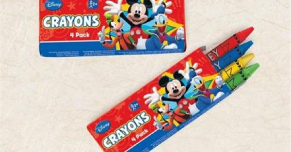 Disney Mickey Mouse Crayon Favor