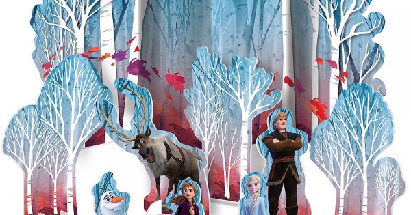 Disney Frozen 2 Table Decoration Kit - Cardboard