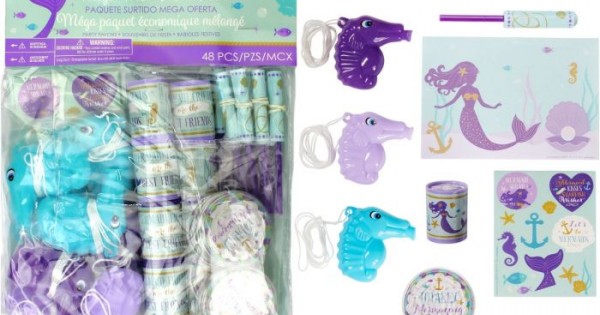 Mermaid Wishes Mega Mix Value Pack Favors