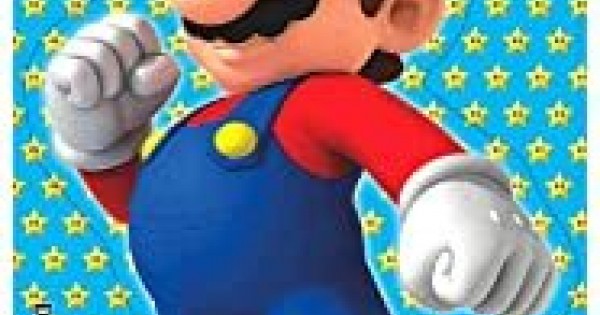 Super Mario Brothers Jumbo Stickers