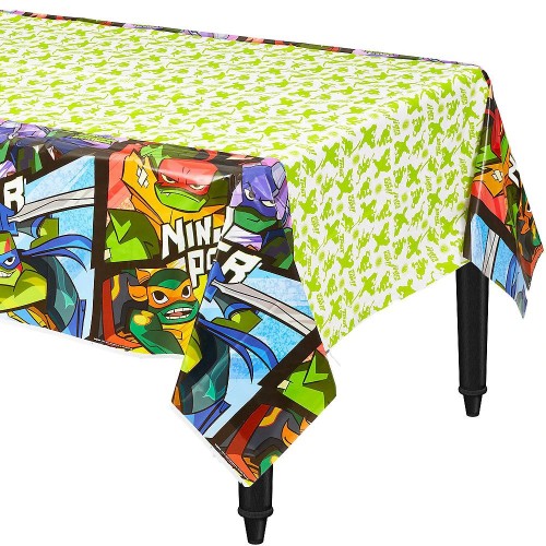 Rise Of The Teenage Mutant Ninja Turtles Plastic Table Cover
