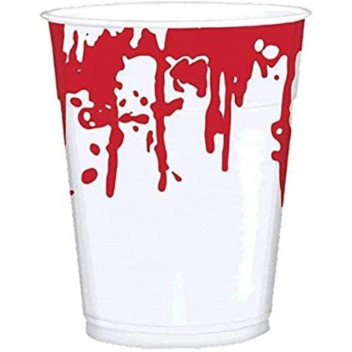 Blood Splattered Printed Cups