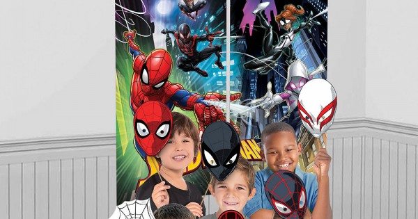 Spider-Man Webbed Wonder Scene Setters with Props