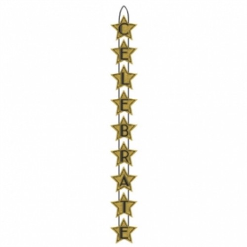 Celebrate Deluxe Vertical Sign